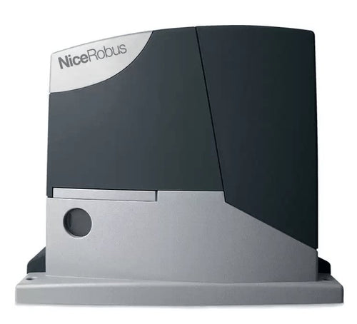 Nice ROBUS 400 & 500 Fast Sliding Gate Motor Kit with Remote Controls ...