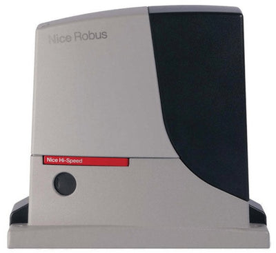 Nice ROBUS 400 & 500 Fast Sliding Gate Motor Kit with Remote Controls ...