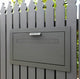 Parcel Mail Letterbox - Front Fence - Milkcan Geneva | Powered Gates ...