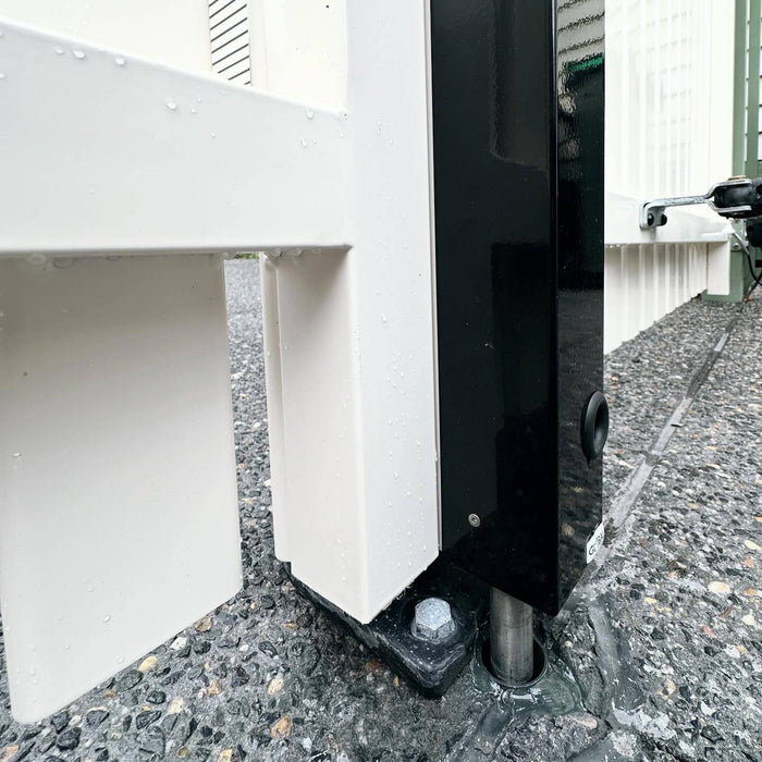 Swing Gate Lock - Heavy Duty Drop Bolt - Gate Automation | Powered ...